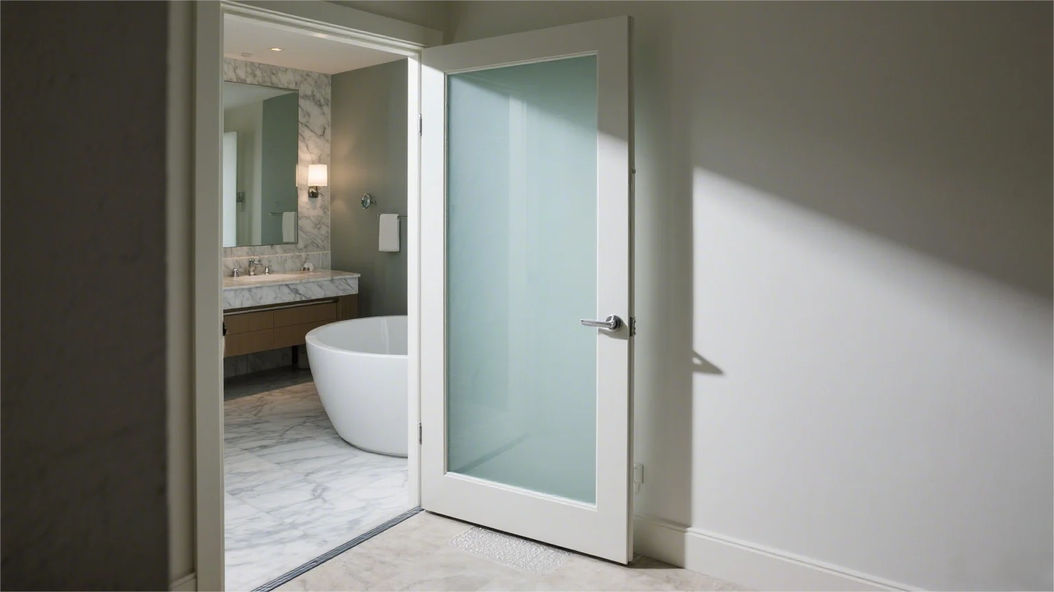 UPVC Swing Door | Waterproof, Soundproof & Durable Interior Doors